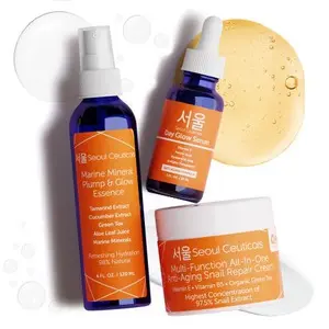 SEOUL CEUTICALS Korean Beauty Bundle K-beauty Power Trio Kit