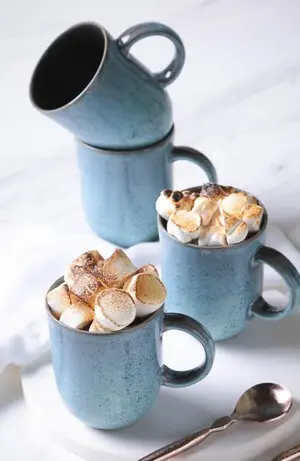 PORTO BRASIL Coup Mug Set Of 4 - Breeze