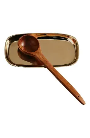 THE COLLECTIVE HOME Aurum Spoon Rest - Natural
