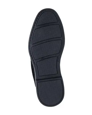 Santoni Suede Desert Boot - Black