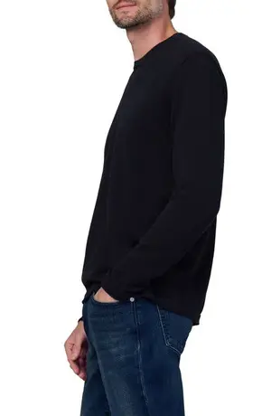 Joe's Jeans Cotton Crewneck Sweater - Black