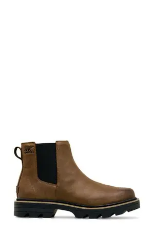 Sorel Revel Road Waterproof Chelsea Boot - Tobacco/black