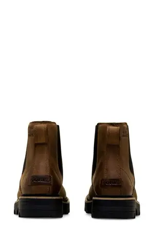 Sorel Revel Road Waterproof Chelsea Boot - Tobacco/black
