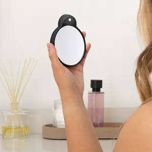ZADRO Lighted Compact Mirror With 15x Magnification & Retractable Suction Cups