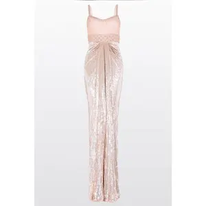 Glamorous Sequin Draped Dresses
