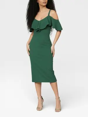 Cold Shoulder Day Dresses