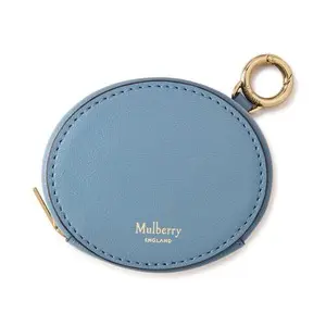 Mulberry Zipped Case Keyring - Brighton Blue