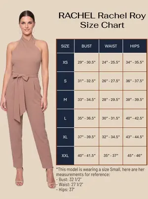 Rachel Rachel Roy Crossover Halter Jumpsuit - Almond