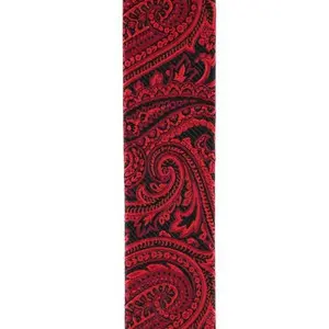 Trafalgar Sobee Silk Button End Suspenders - Red