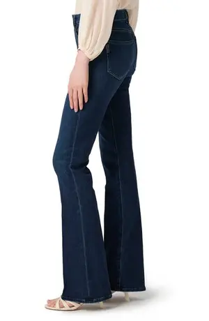 Paige Laurel Canyon High Waist Bootcut Jeans - Berlin