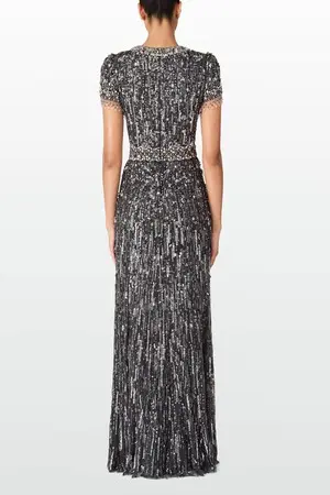 Jenny Packham Roxy Gown - Shadow Grey