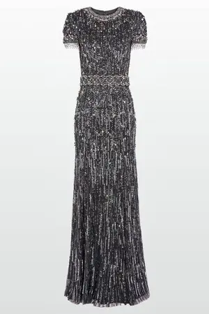 Jenny Packham Roxy Gown - Shadow Grey