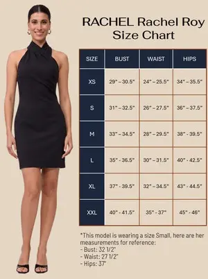 Rachel Rachel Roy Harland Crossover Halter Mini Dress