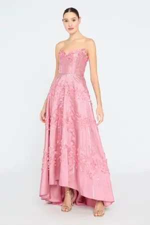 Theia Toby Beaded Gown
