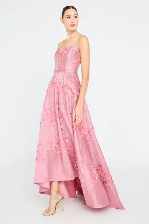 Theia Toby Beaded Gown