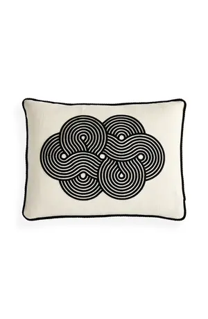 Jonathan Adler Pompidou B&w Pillow Cloud