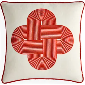 Jonathan Adler Pompidou Pillow Red Plus
