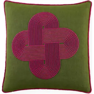 Jonathan Adler Pompidou Pillow - Olive Plus