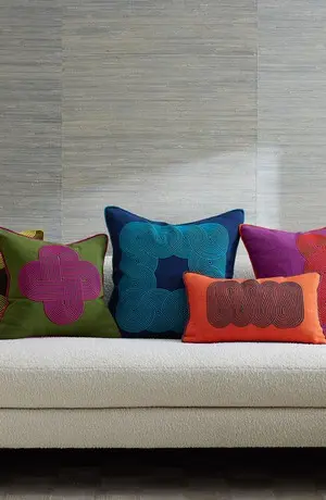 Jonathan Adler Pompidou Pillow - Olive Plus