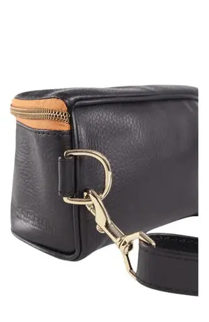 DEUX MAINS Leather Hip Bag