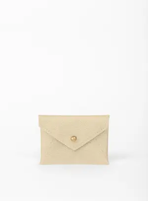 DEUX MAINS Coin Pouch - Bone
