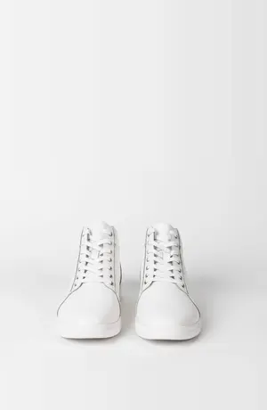 JAMES O'REGAN Knight High-top Sneaker - White