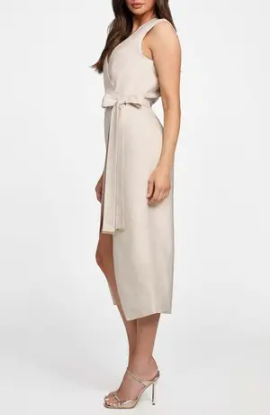 MARCIANO Jacquard Wrap Dress