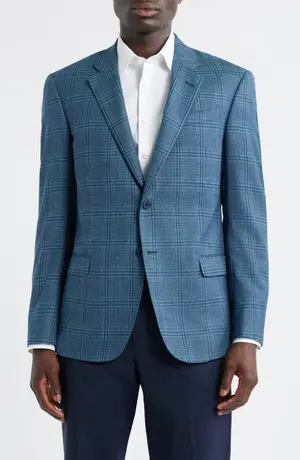 Emporio Armani Checked Coats For Men