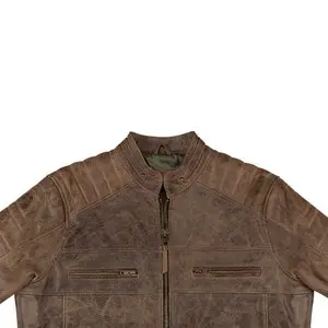 LAST WOLF Death Valley Racer Leather Jacket