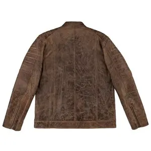 LAST WOLF Death Valley Racer Leather Jacket