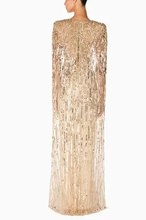 Jenny Packham Gold Rush Gown - Illusion