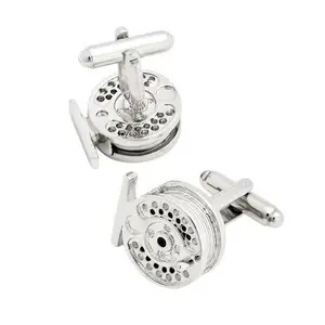 LINK UP Fly Fishing Reel Cufflinks
