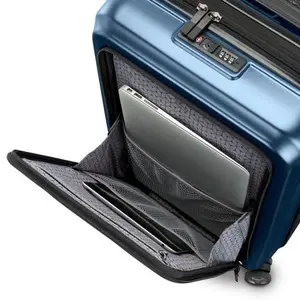 SAMSONITE Octiv Front Pocket Pro 21-inch Carry-on Spinner - Blue Denim