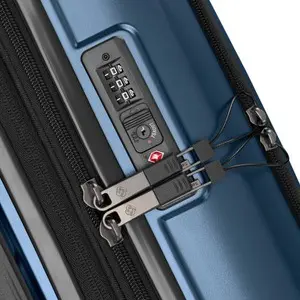 SAMSONITE Octiv Front Pocket Pro 21-inch Carry-on Spinner - Blue Denim
