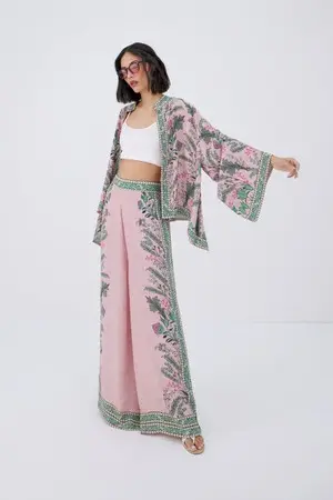 RAISHMA Ariyah Wide-leg Trousers