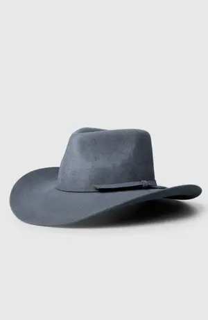 MANELA The Billy Premier Cowboy Hat Grey