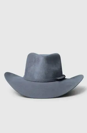 MANELA The Billy Premier Cowboy Hat - Light Grey