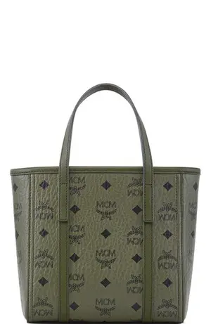 Mcm Mini Toni Top-zip Visetos Shopper