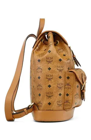 Mcm Small Aren Drawstring Backpack