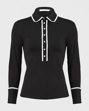 Anne Fontaine Faustine Cotton Poplin Shirt