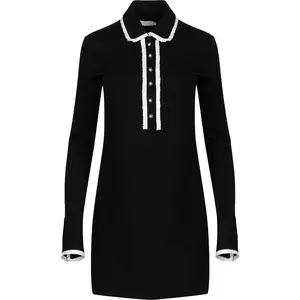 Anne Fontaine Estampe Knit Jersey Dress