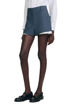 Sandro Layered Shorts For Women