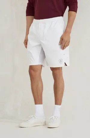 Brunello Cucinelli Nylon Bermuda Shorts - White