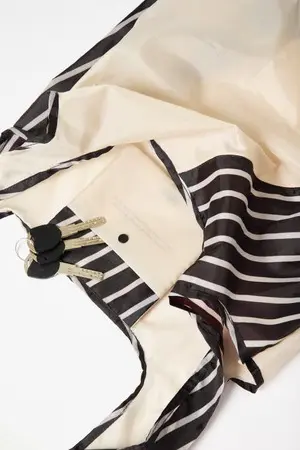 LEFRIK Offcut Shopper Bag - Ecru Mocca