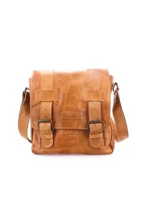 Bed Stu Messenger Bag - Tan Rustic