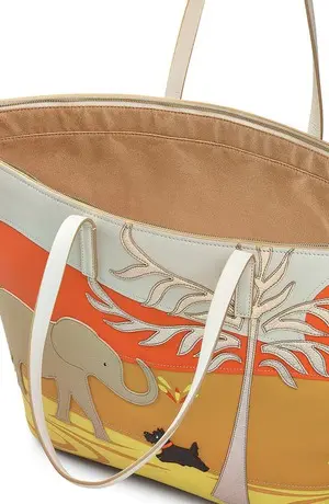 RADLEY On Safari Zip Top Tote Bag