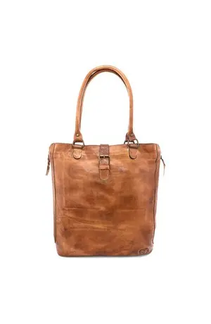 Bed Stu Mildred Leather Tote - Tan Dd