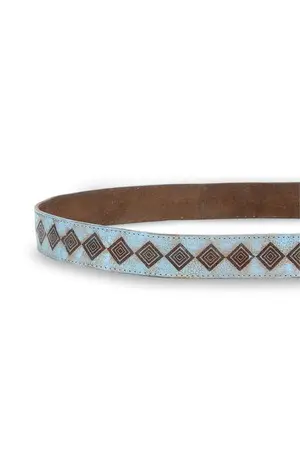 Bed Stu Roam Belt - Baby Blue Lux
