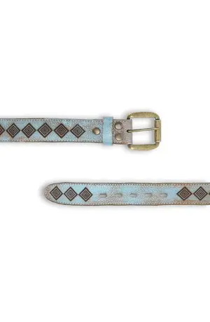 Bed Stu Roam Belt - Baby Blue Lux