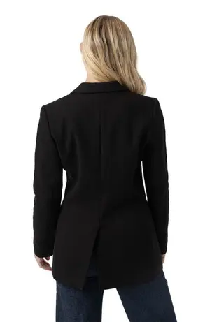 SAINT + SOFIA Cambridge Double-breasted Blazer - Black